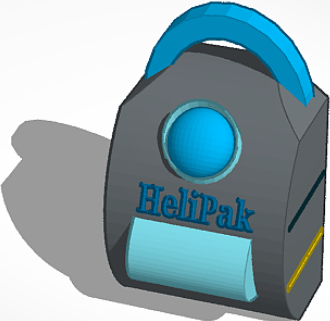 HeliPak: 3D Model + Tinkercad Review – Alexander Derbas