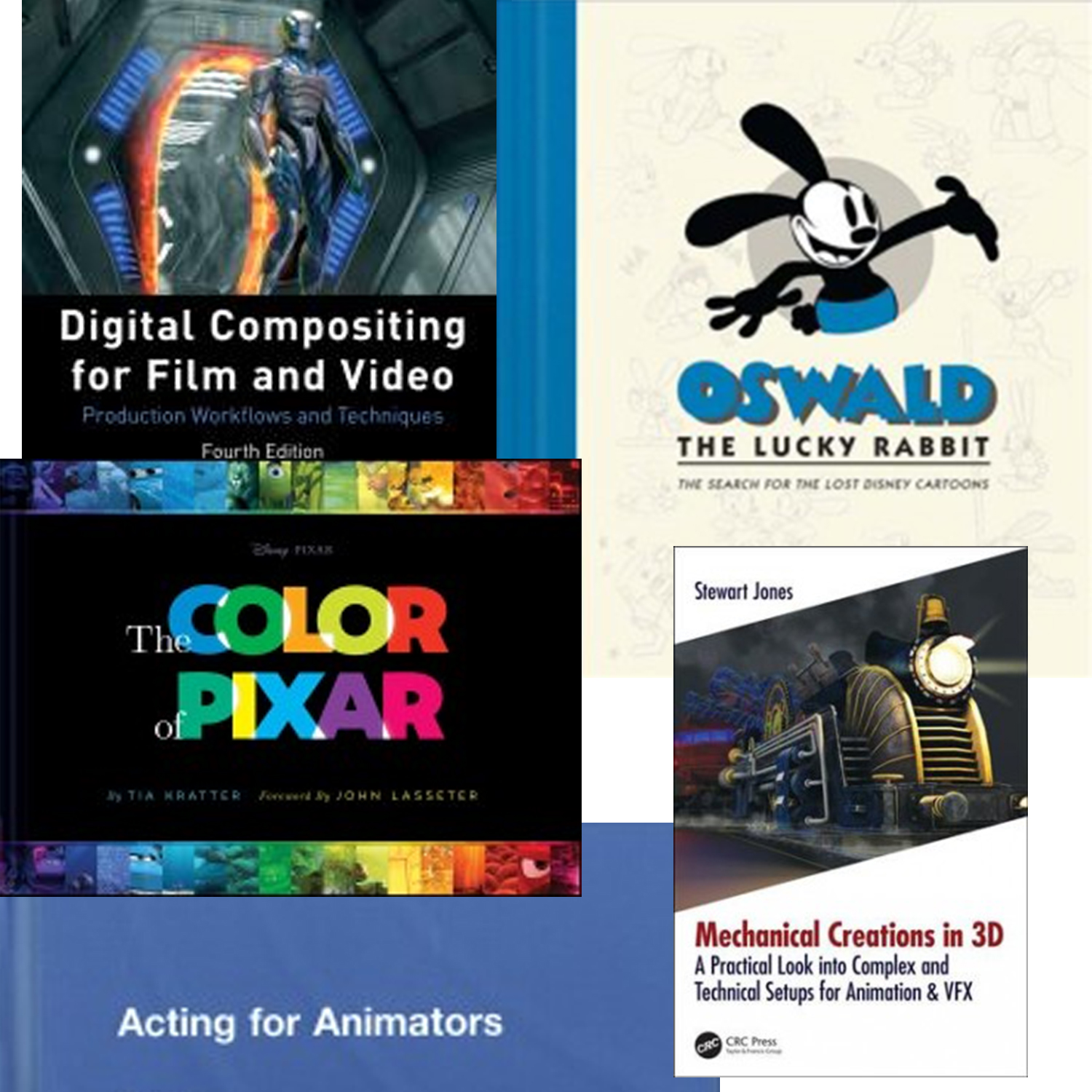 New Animation & Visual Effects Titles – CapU Library – Fine & Applied Arts