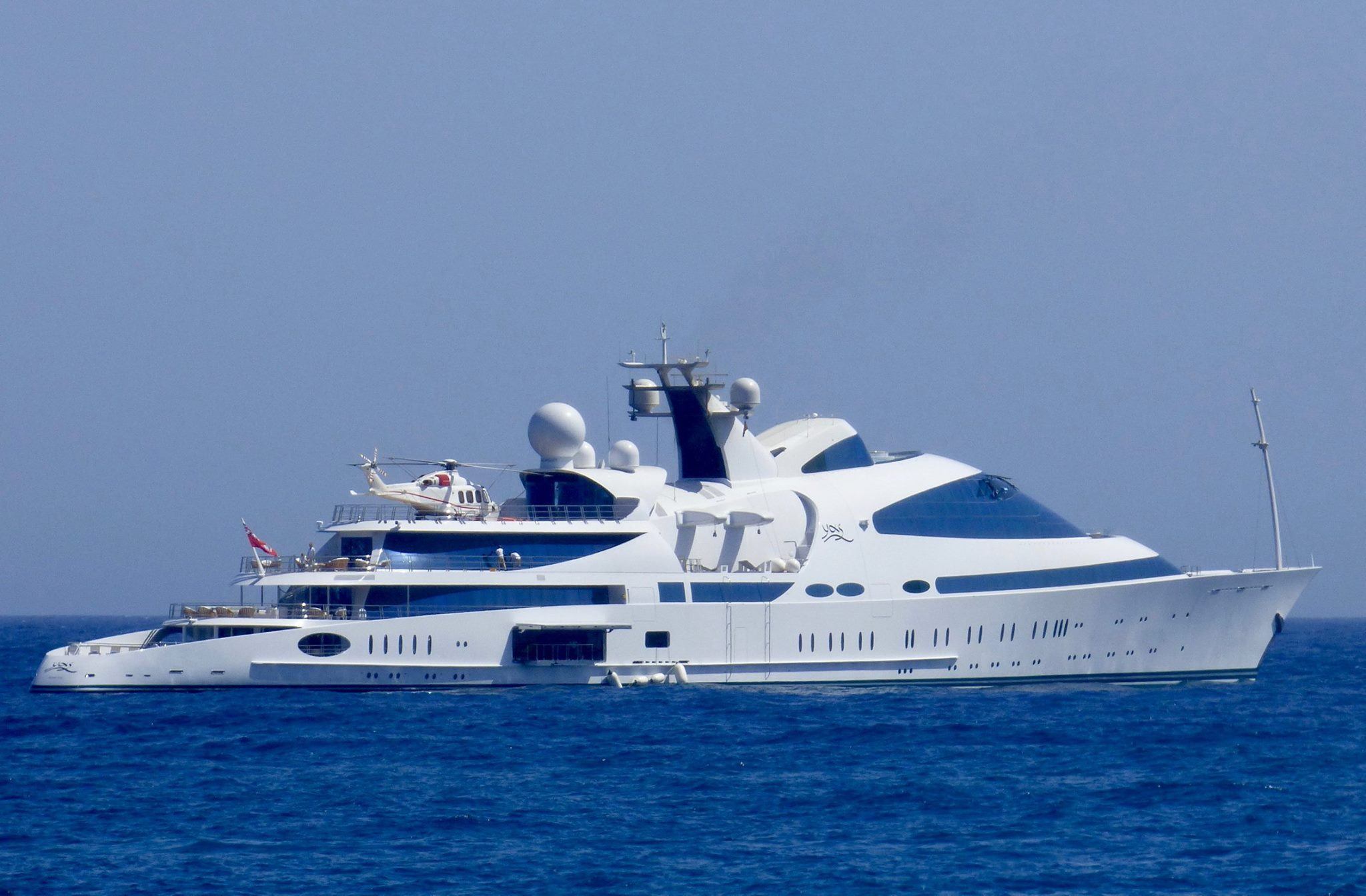 Private Motor Yacht ‘Yas’ 140m. Worldwide itinerary – Valentyna Voitenko